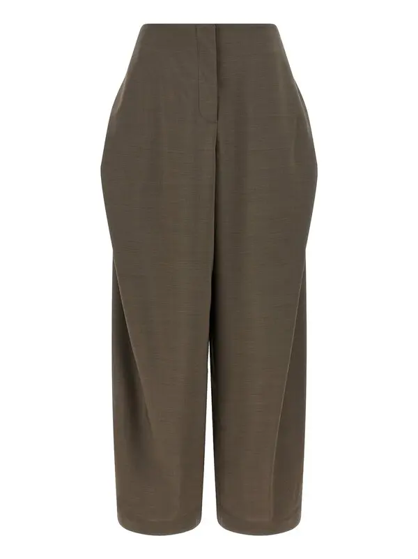 Jacquemus Le Pantalon Cubisto' Pants - Gray