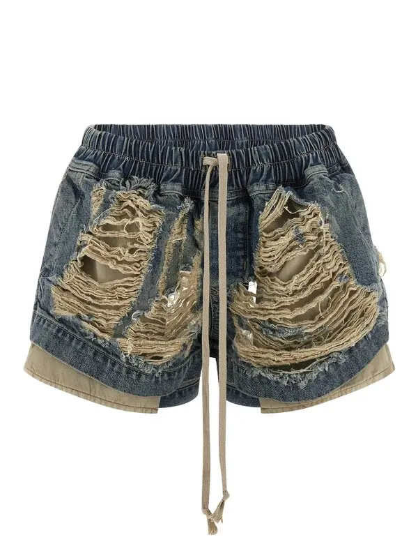 Rick Owens Fog Boxers' Shorts - Blue