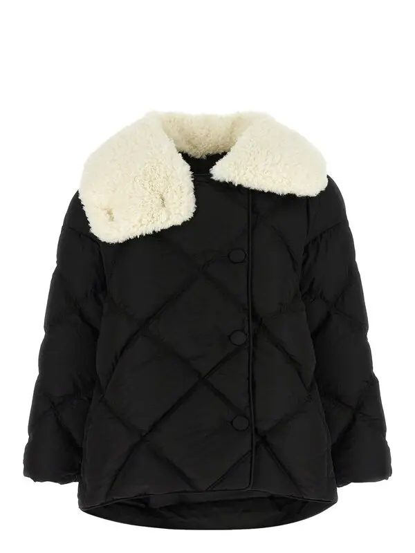 IENKI IENKI Shearling Queen' Jacket - Black