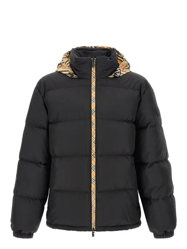 Burberry Snowdon' Down Jacket - Black