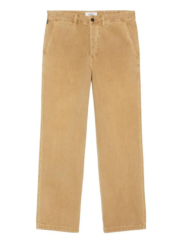 Citizens Of Humanity Belgian Herringbone Chino Pants - Tan