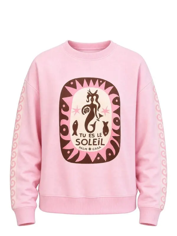PALM COLLECTIVE Soleil Sweater - Pink