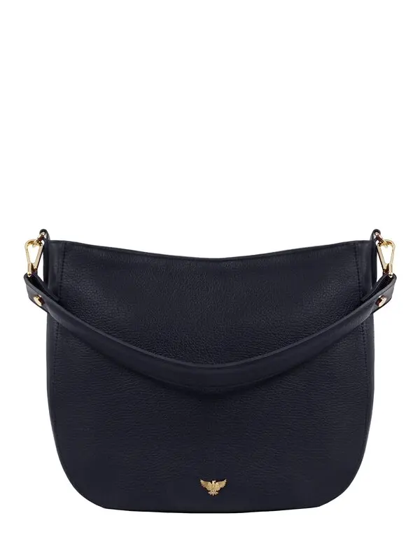 APATCHY LONDON The Rosie Leather Bag - Blue