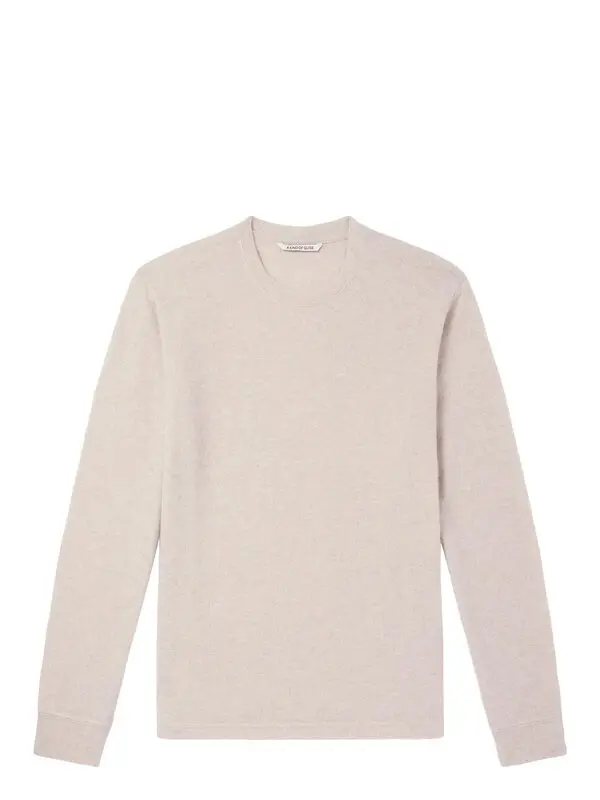 A KIND OF GUISE Lurin Wool And Cashmere-blend Sweater - Neutrals