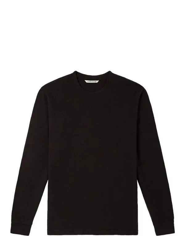 A KIND OF GUISE Lurin Wool And Cashmere-blend Sweater - Brown