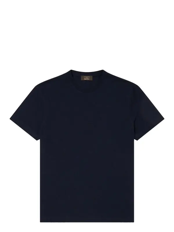 SLOWEAR Slim-fit Icecotton Jersey T-shirt - Blue