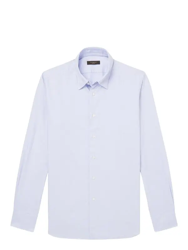 SLOWEAR Glanshirt Cotton-oxford Shirt - Blue