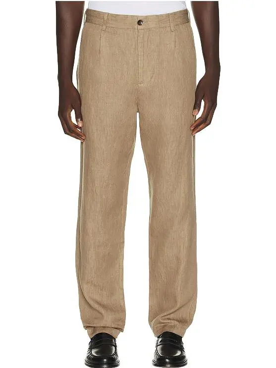 Rails Zimmer Trouser In Brown - Walnut