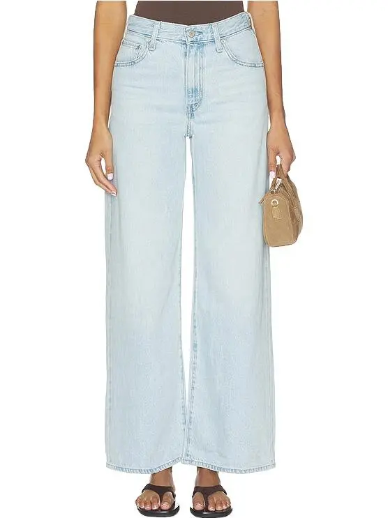 LEVI'S Cinch Wide Leg Jeans In Blue - Nightly Routine
