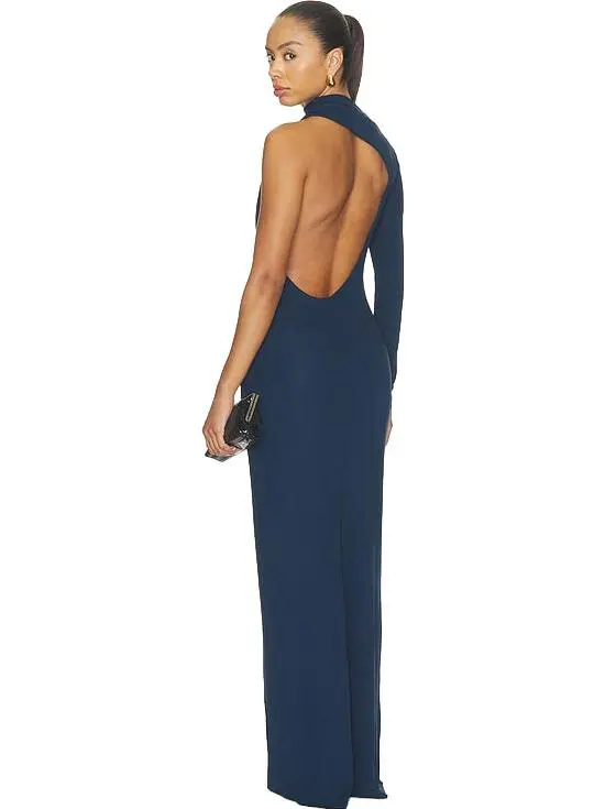 Nbd The Kimaya Gown - Navy