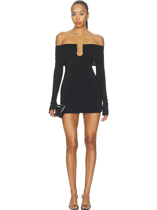 LOVERS AND FRIENDS Averie Mini Dress - Black