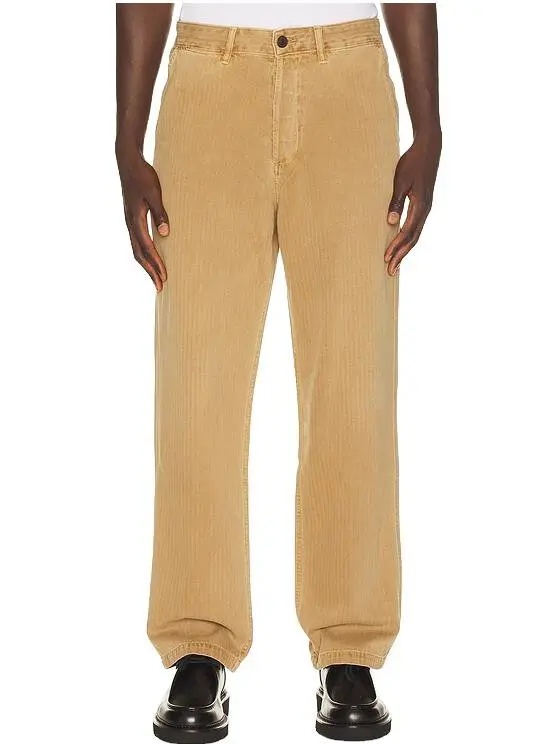 Citizens Of Humanity Belgian Herringbone Chino Pants - Tan