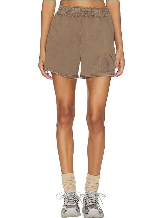 SWK Kendal Short In Brown - Mocha