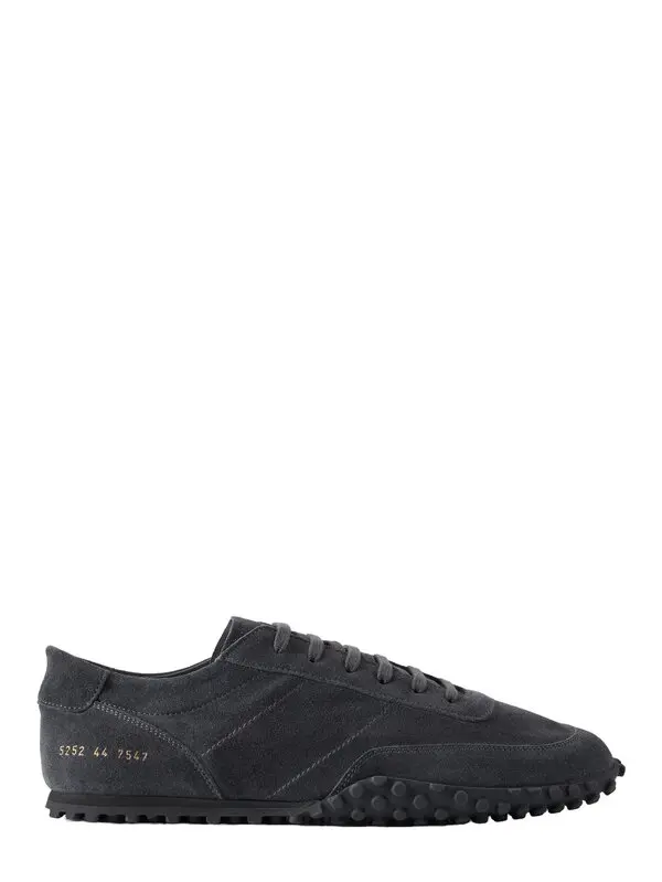 COMMON PROJECTS Suede Sneakers - Black