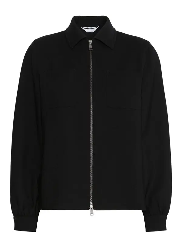 Max Mara Virgin Wool-blend Jacket - Black