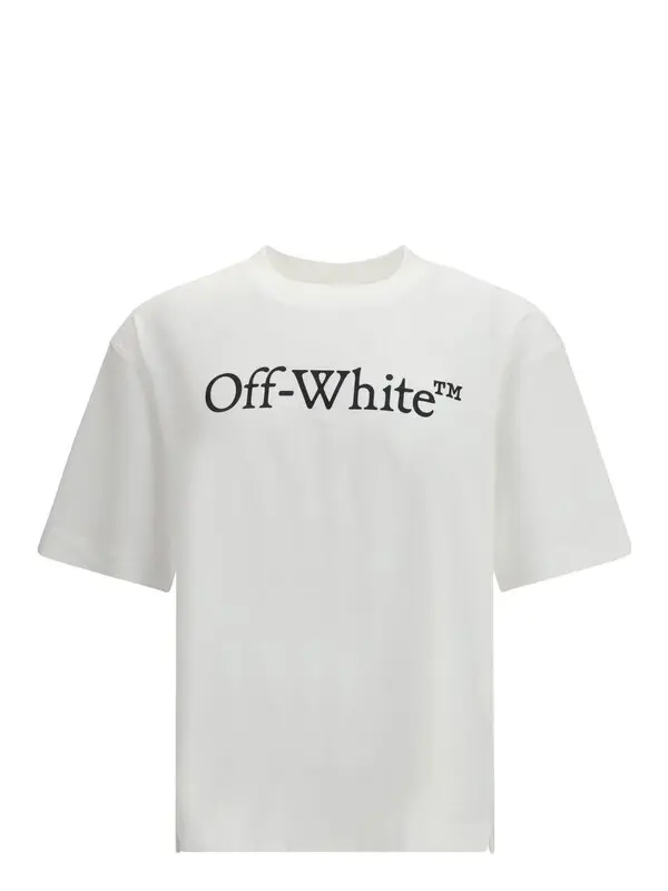 Off-White Big Bookish Skate Crewneck T-shirt - White