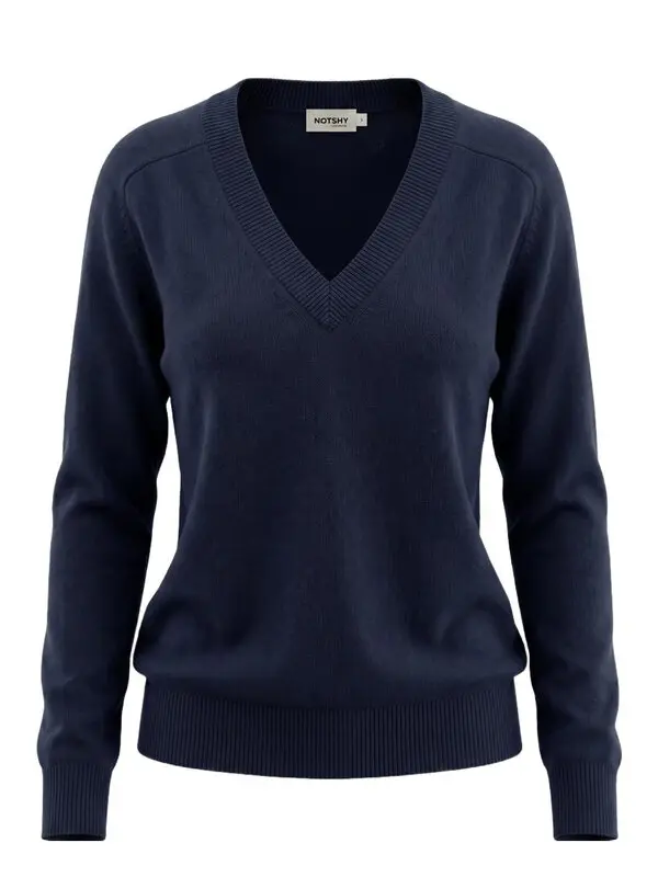 NOTSHY V-neck Sweater - Black