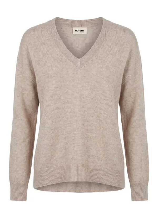 NOTSHY V-neck Cashmere Sweater - No