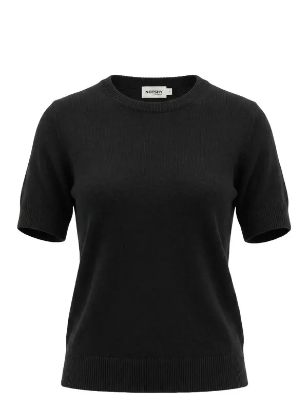 NOTSHY Crew Neck Sweater - Black