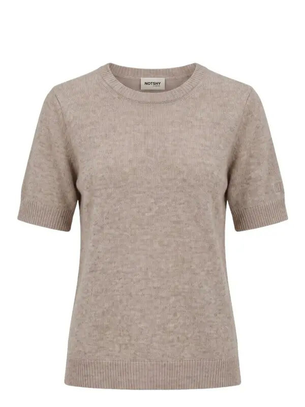 NOTSHY Short-sleeve Cashmere Sweater - No