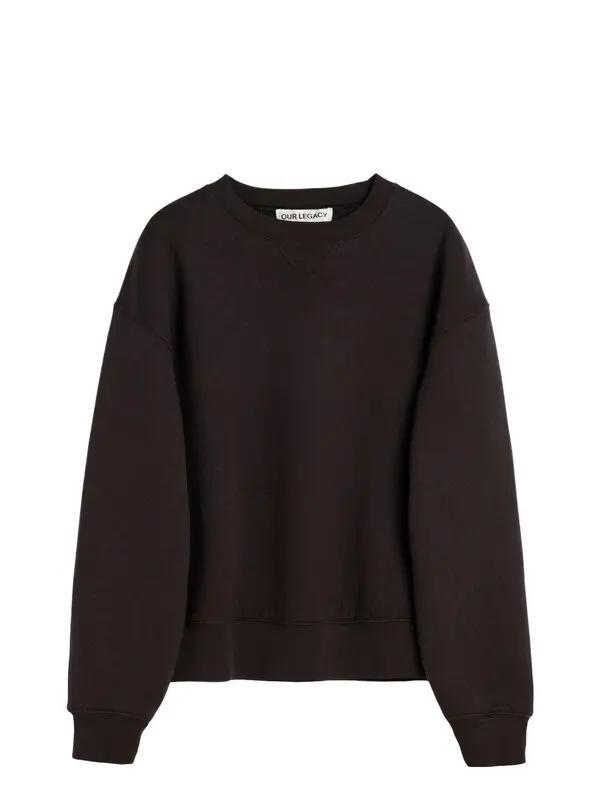 Our Legacy Perfect Fleece Sweatshirt - Black