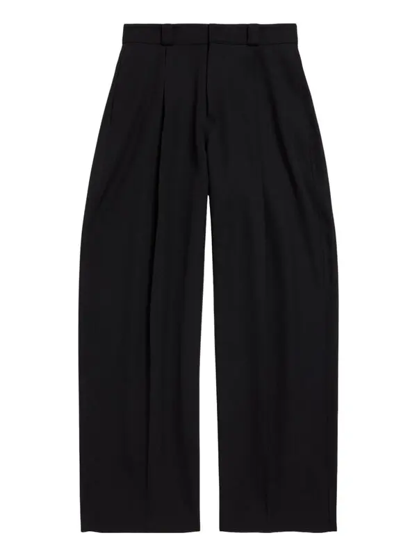 Balenciaga Relaxed Curve Pants - Black