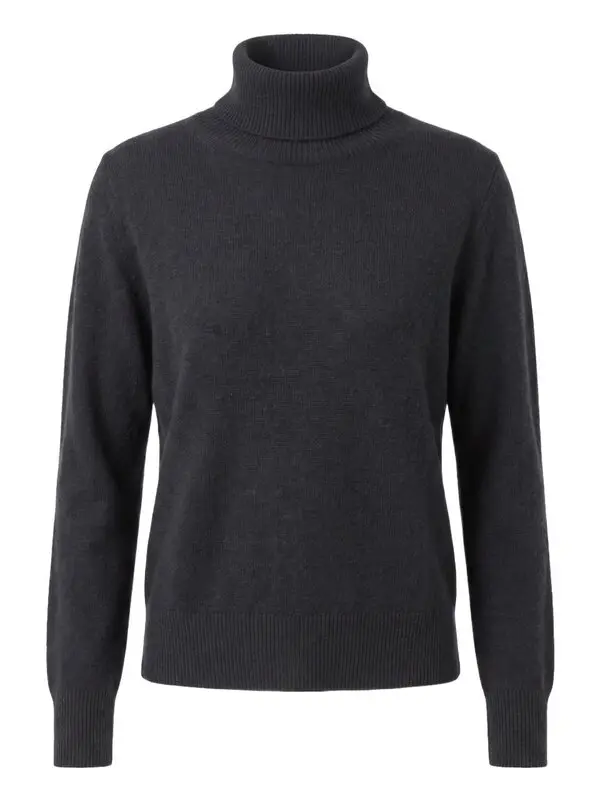 NOTSHY Long-sleeved High-neck Sweater - Black