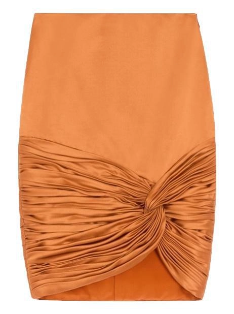 Valentino Garavani Pleated Skirt - Orange