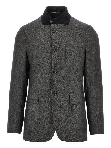 Emporio Armani Long-sleeve Jacket - Black