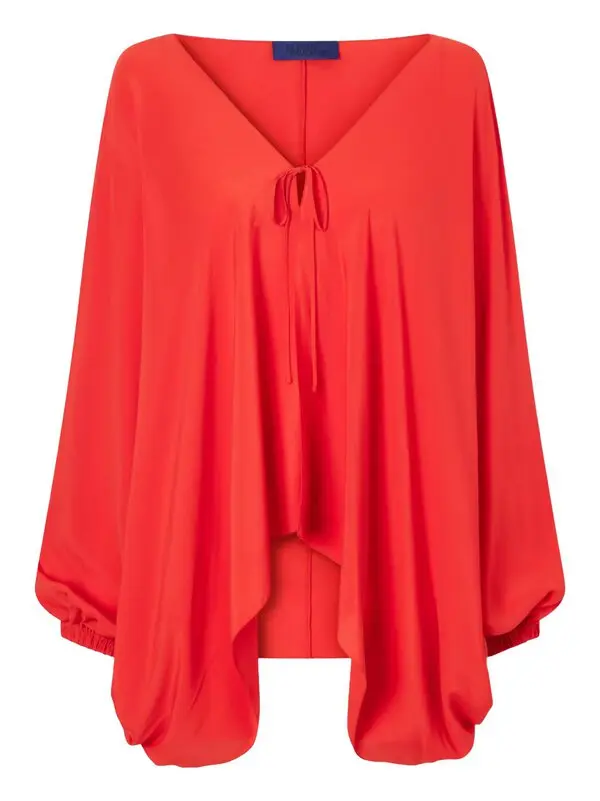 Sharon Wauchob Cul Silk-satin Jacket - No