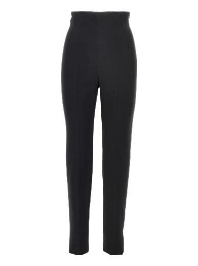 Emporio Armani V-cut Slim-fit Trousers - Black
