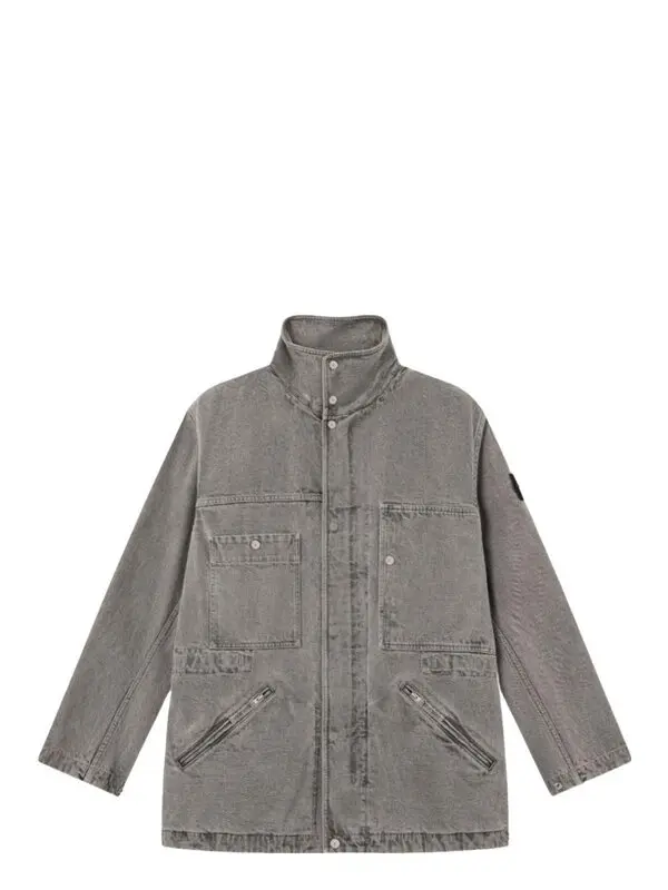 Stone Island Jacket With Removable Vest - Grey