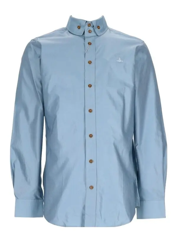 VIVIENNE WESTWOOD Graphic Knit Top - Blue