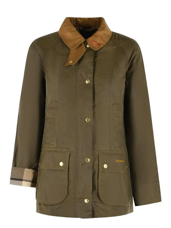 Barbour Beadnell Waxed-cotton Jacket - Brown