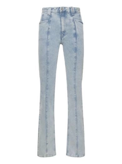 Isabel Marant Étoile High-waisted Cigarette Fit Casual Pants - Gray