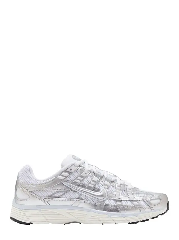 Nike P-6000 "silver Metallic" Lace Up Sneakers - No