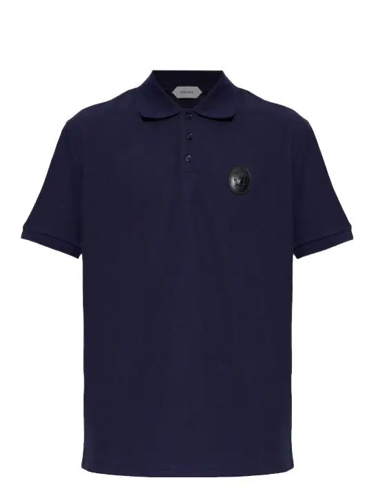 Versace Short-sleeved Polo Shirt - Black