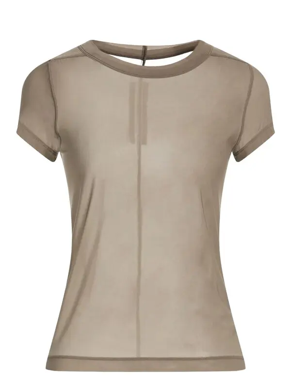 Rick Owens Short Sleeve Crewneck T-shirt - No