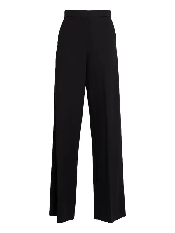 Max Mara Loose Straight-leg Pants - Black