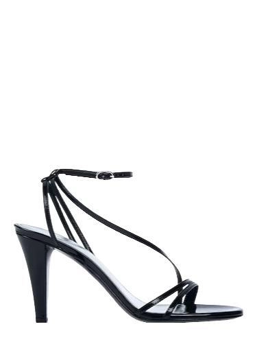 Isabel Marant Étoile Strappy Cone Heel Sandals With Tie Fastening - Black