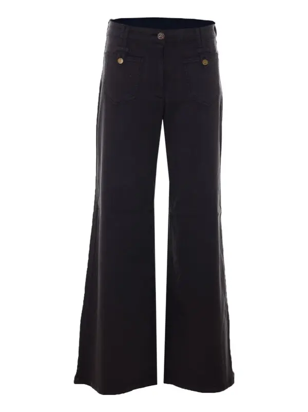 Liu Jo Twill Belt-loop Jeans - No