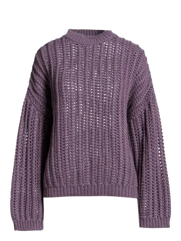 Brunello Cucinelli Thick Casual Sweater - Black