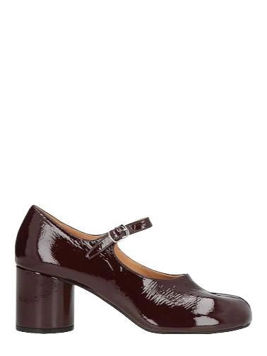 MAISON MARGIELA Patentleather Mary Jane Shoes - Brown