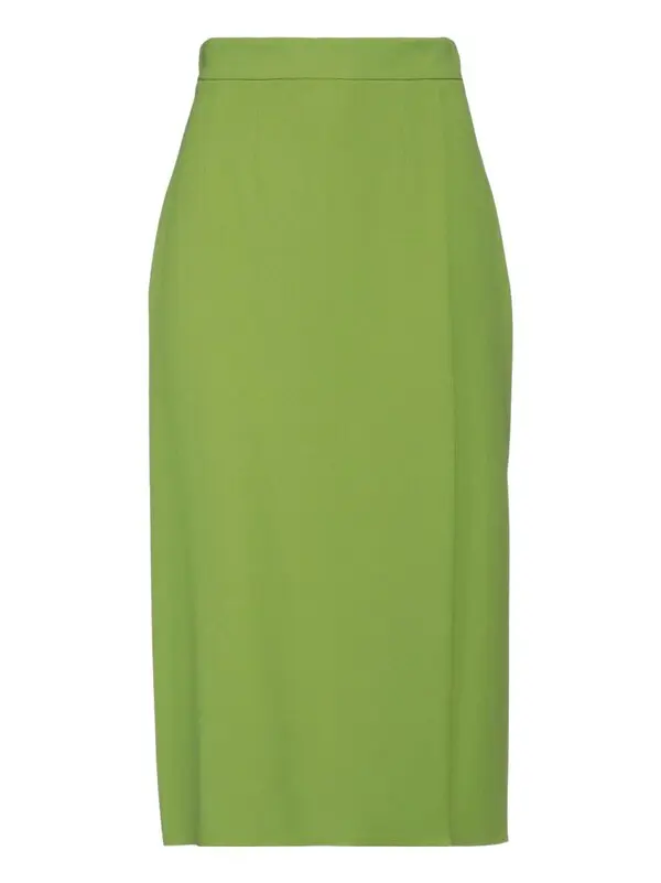 Dolce & Gabbana Simple Solid-color Pencil Skirt - Green