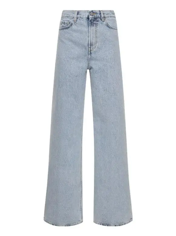 TOTEME High-waist Wide-leg Jeans - Blue
