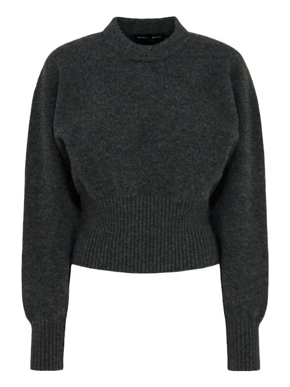 Proenza Schouler Cropped Turtleneck Sweater - No