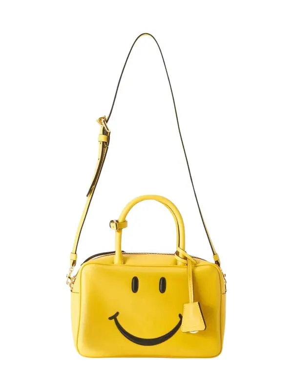 Moschino Dual-handle Shoulder Bag - Yellow