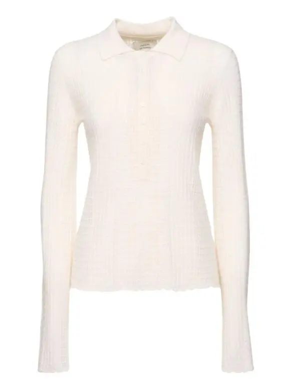 Loulou De Saison Long-sleeved Polo Pullover - No