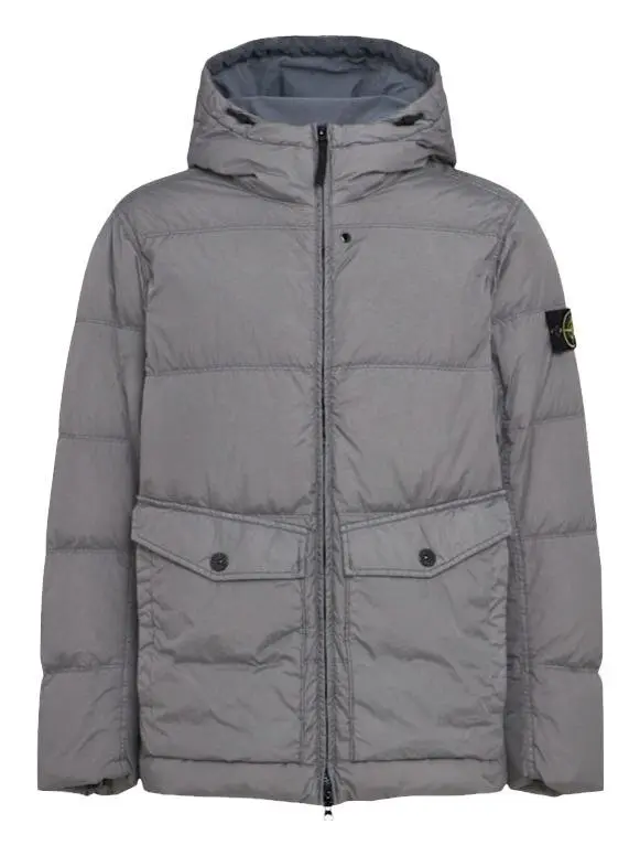 Stone Island Casual Hooded Jacket - Gray