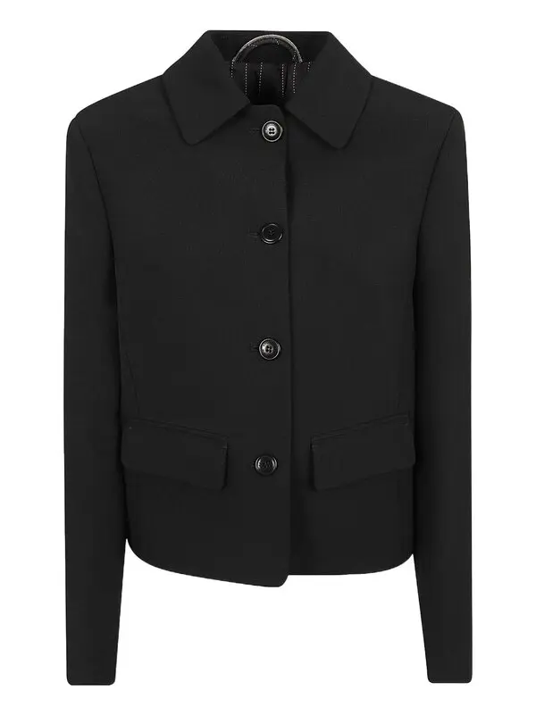 Ermanno Scervino Single-breasted Blazer - Black